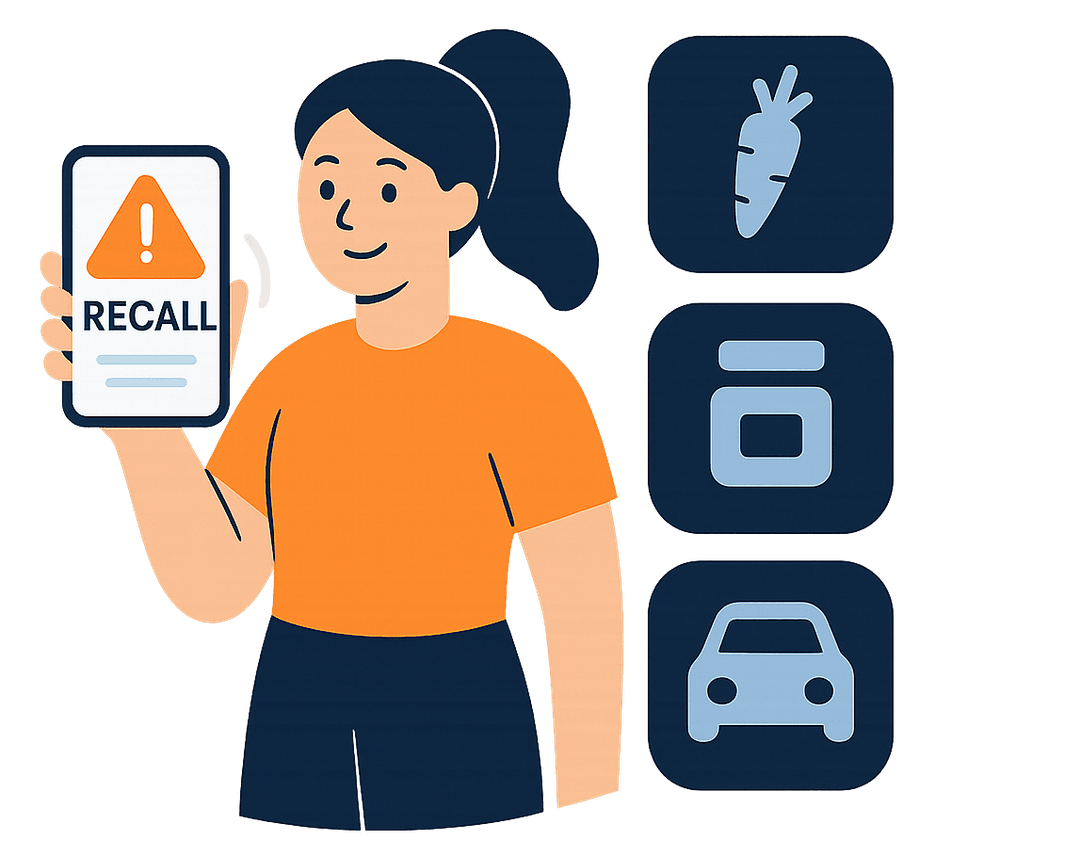 Recall Beacon | Stay Safe. Stay Informed. Instantly.